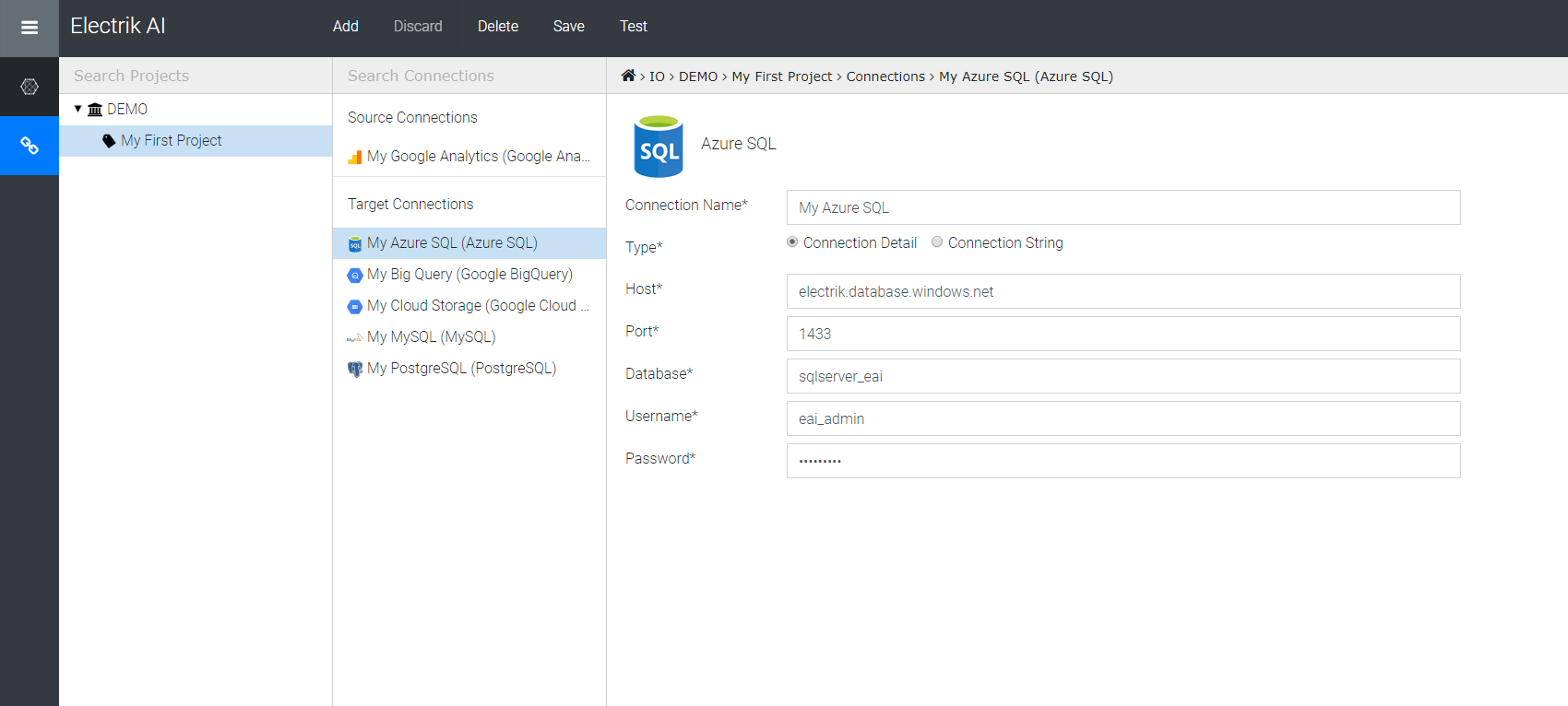 Database - Electrik.AI
