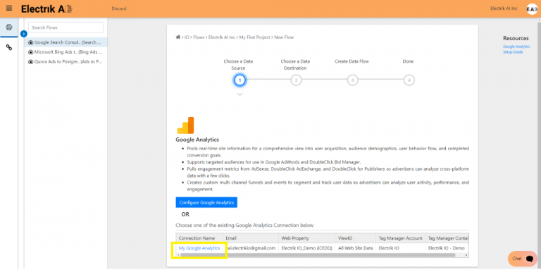 How to Export Hit Level Google Analytics Data to MySQL